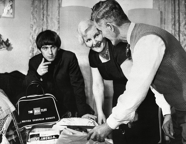 Louise Harrison, Her Kid Brother George, and the "Harrison Family Curse ...